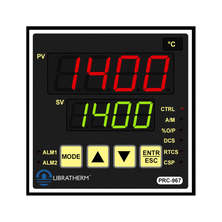 Ramp Soak PID Temperature Controller – PRC-967 – Libratherm Instruments