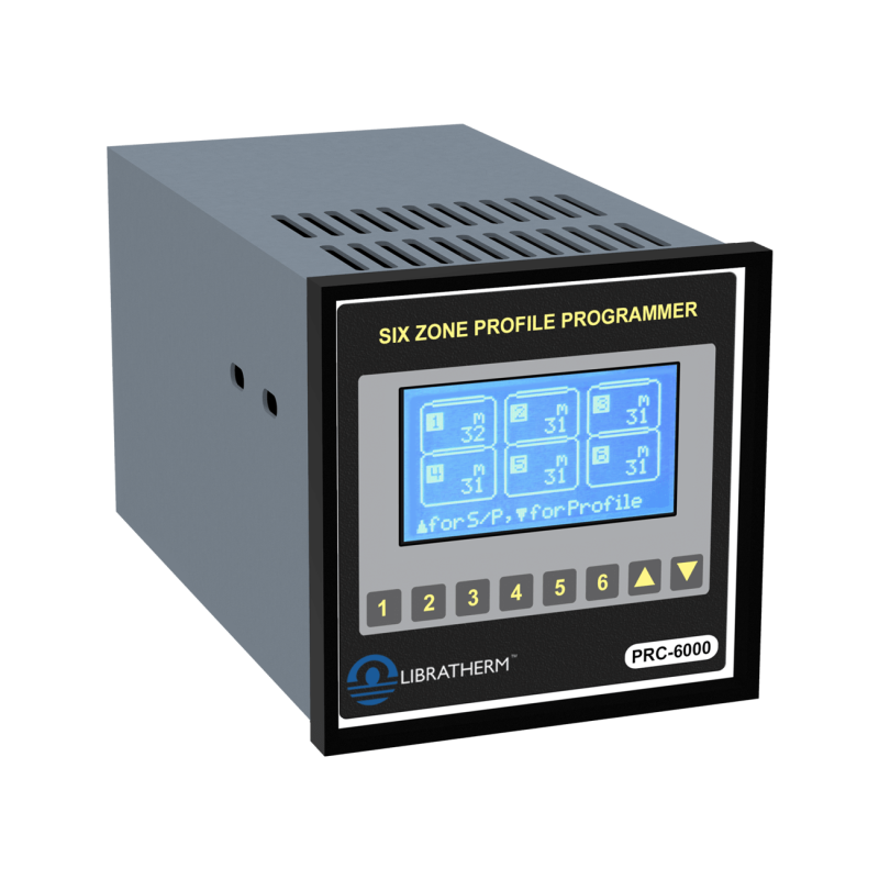 6 Zone Ramp/Soak PWHT Temperature Controller – PRC-6000 – Libratherm Instruments